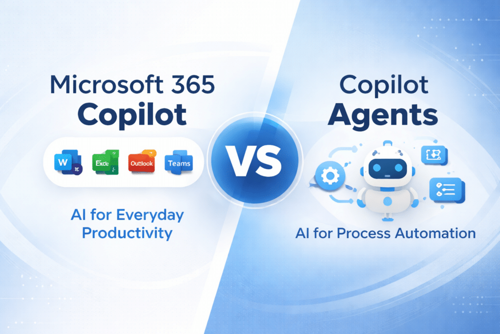Microsoft 365 Copilot vs Copilot Agents: How Do They Compare?